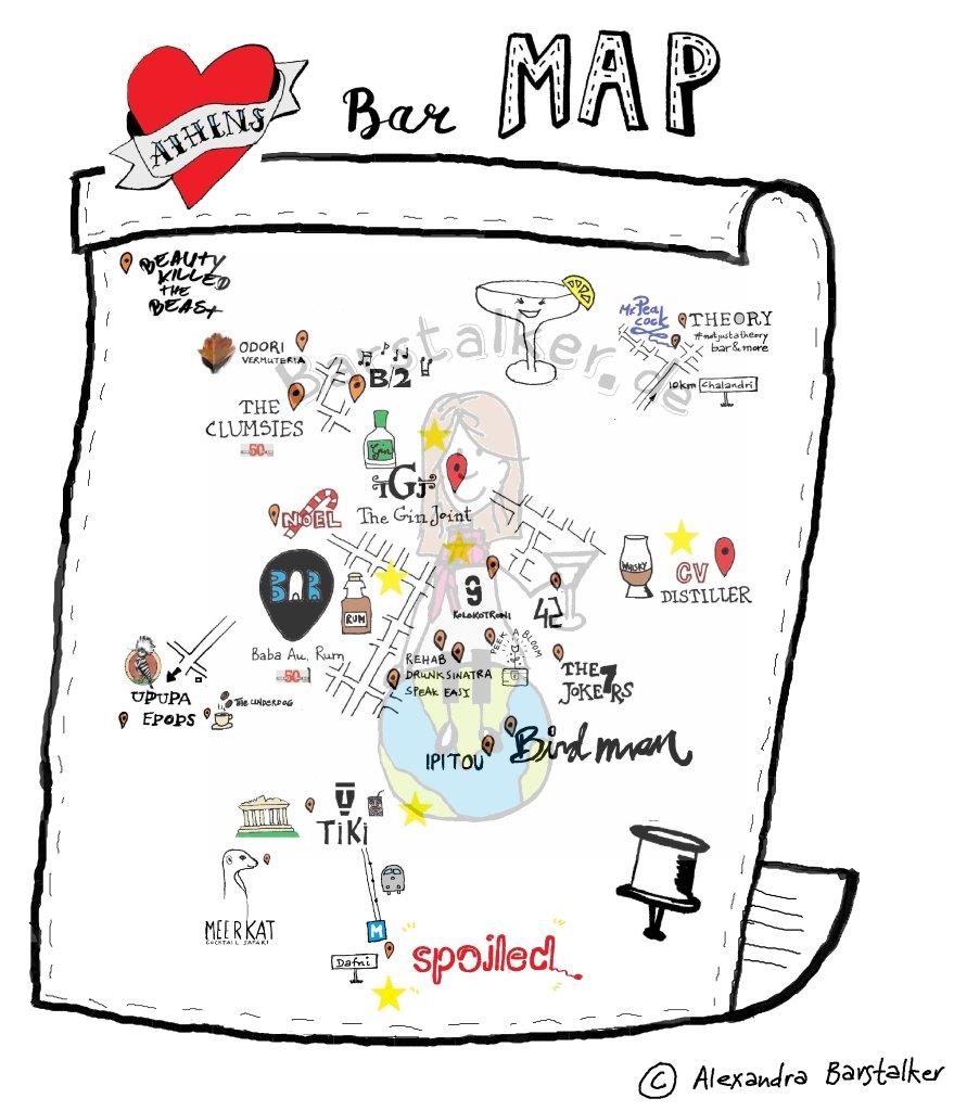 My personal Bar Maps – Adventures of the Barstalker | A Love Affair in ...